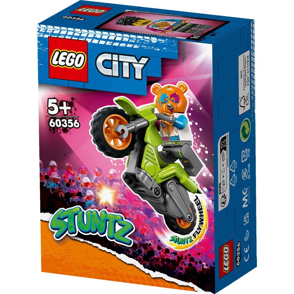 60356 BEAR STUNT BIKE city town lego NEW legos set stuntz motorcycle | eBay