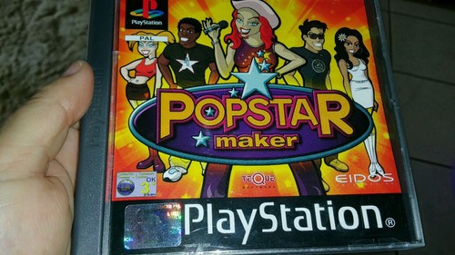 Popstar Maker PS1 SONY PLAYSTATION 1 💜 💜 💜 FREE POST | eBay