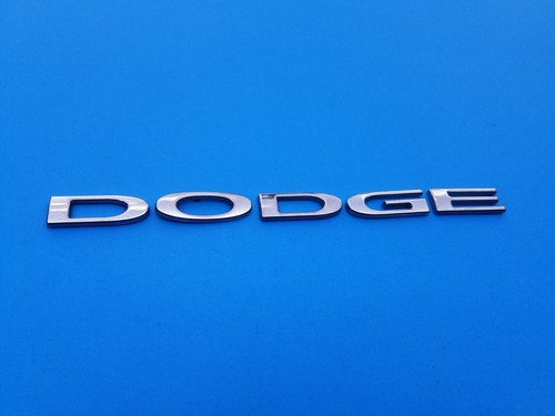 DODGE AVENGER GRAND CARAVAN DART JOURNEY REAR EMBLEM LOGO BADGE USED ...