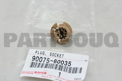 9007560035 Toyota SOCKET & WIRE SUB-ASSY, REAR COMBINATION LAMP, RH/LH ...