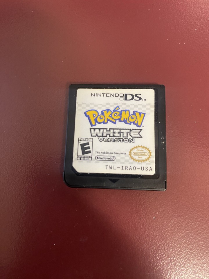 Pokemon White Version (Nintendo DS, 2011) CIB - Tested And Works Great ...