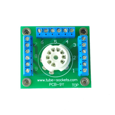 9 Pin Tube Sockets Experiment Boards for Tube Project Prototype Test ...