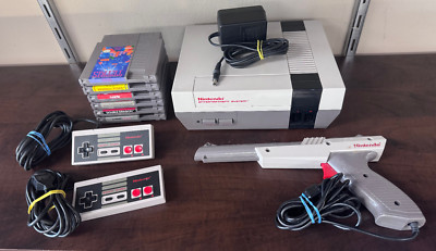 Nintendo Entertainment System NES Home Console + Accessories NES-001 ...