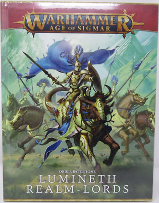 Warhammer Age of Sigmar Order Battletome Lumineth Realm-Lords Hardcover ...