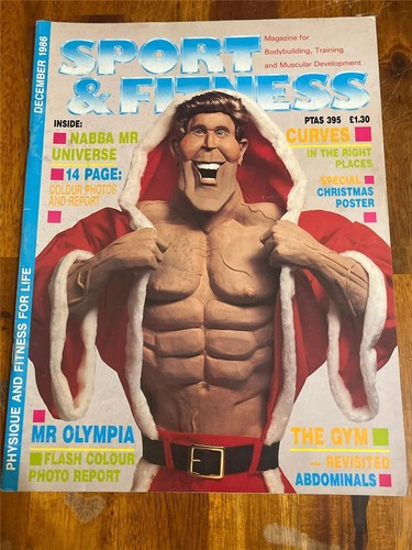 SPORT & FITNESS bodybuilding muscle magazine NABBA MR UNIVERSE 12-86 ...