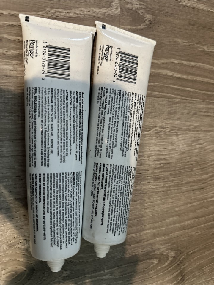 Activated Charcoal Actidose w/ Sorbitol ( Red) 4oz | eBay