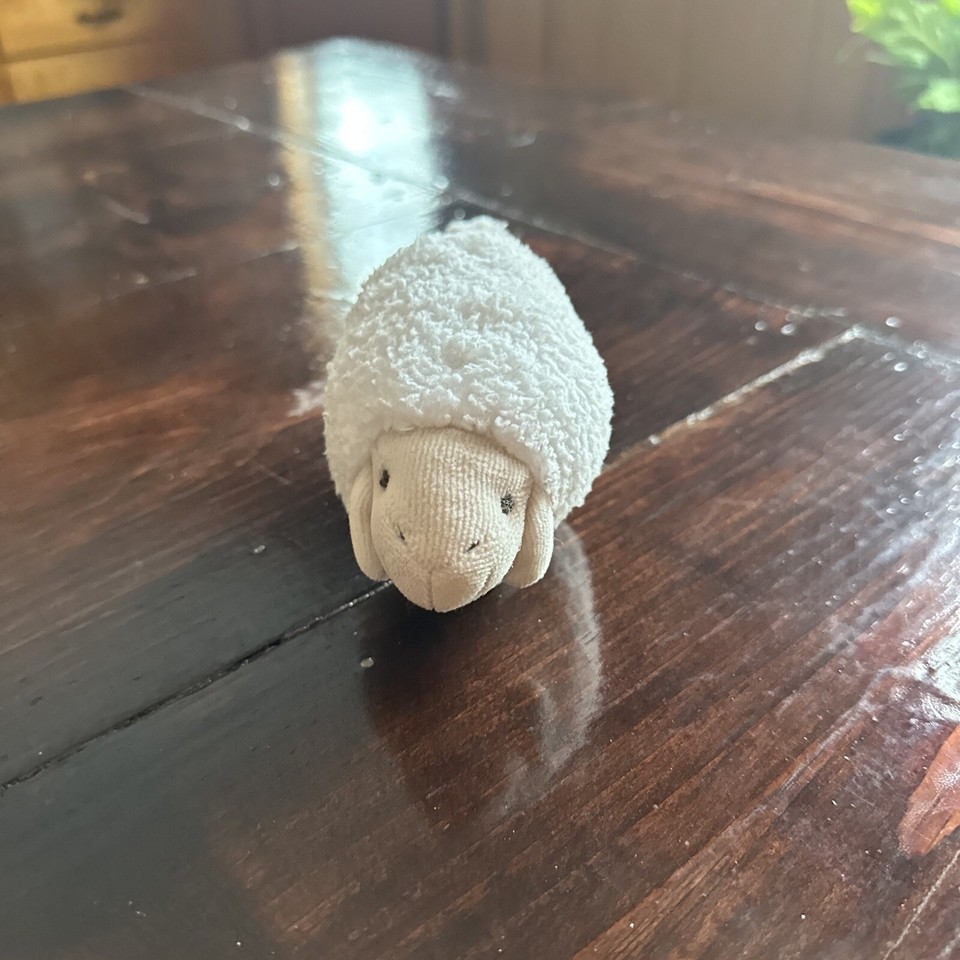 baby gap plush sheep rattler 4" | eBay