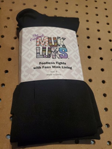 Muk Luks Footless Tights Faux Mink Lining | eBay