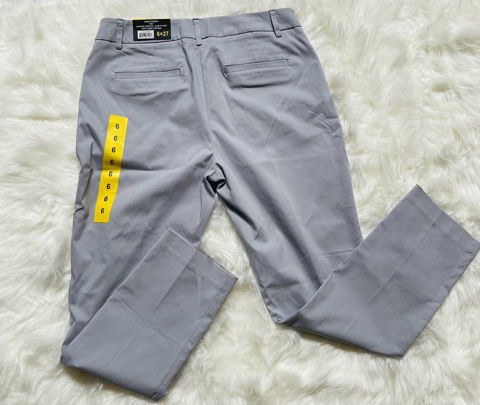 NWT Mario Serrani Italy Comfort Stretch Slim Fit Tummy Control Pants ...