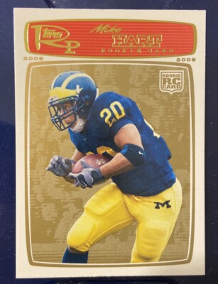 2008 Topps Rookie Progression Silver /199 Mike Hart #194 Rookie RC Indy ...