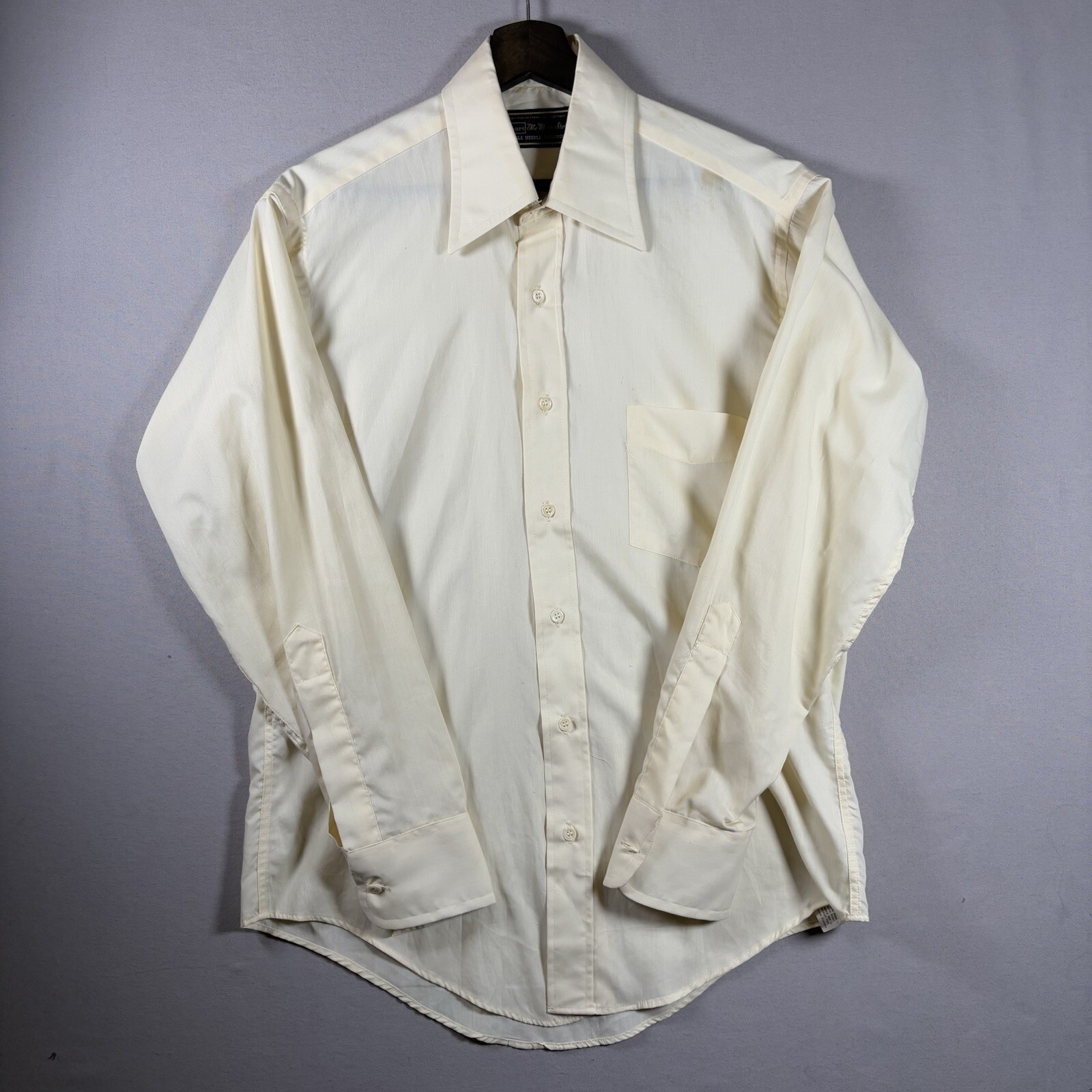 Vintage Sears Soft Yellow Single Needle Tailoring Lon… - Gem
