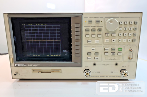 AGILENT/HP 8753D 30 KHz to 3 GHz NETWORK ANALYZER With Option 1BP | eBay