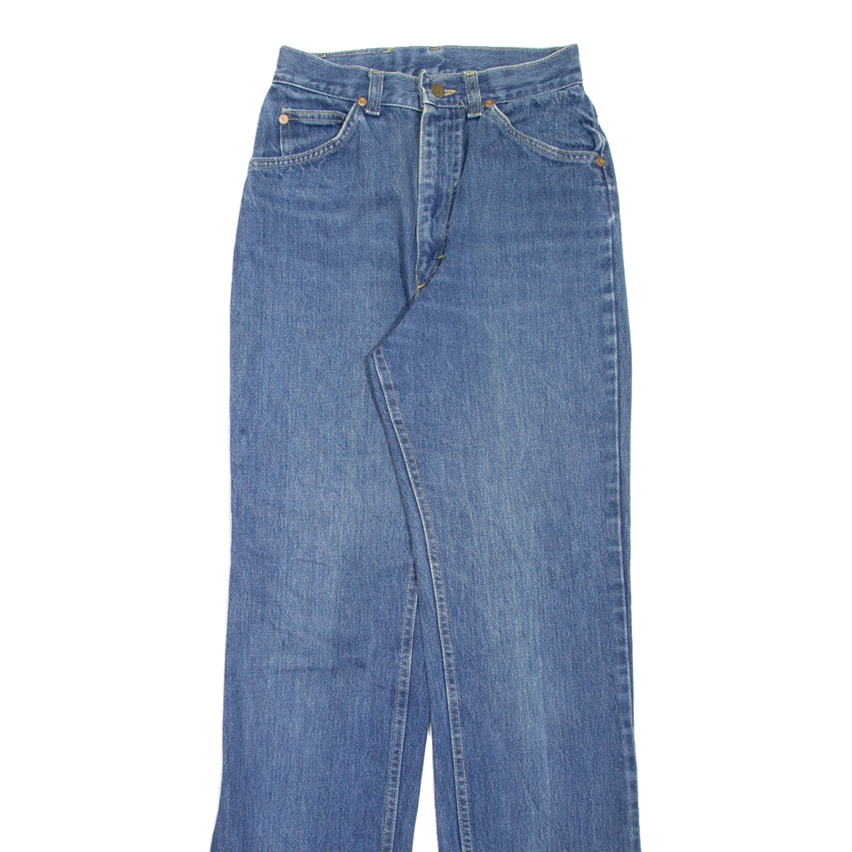 LEE Womens Jeans Blue Regular Straight Stone Wash W24 L33 | eBay Australia