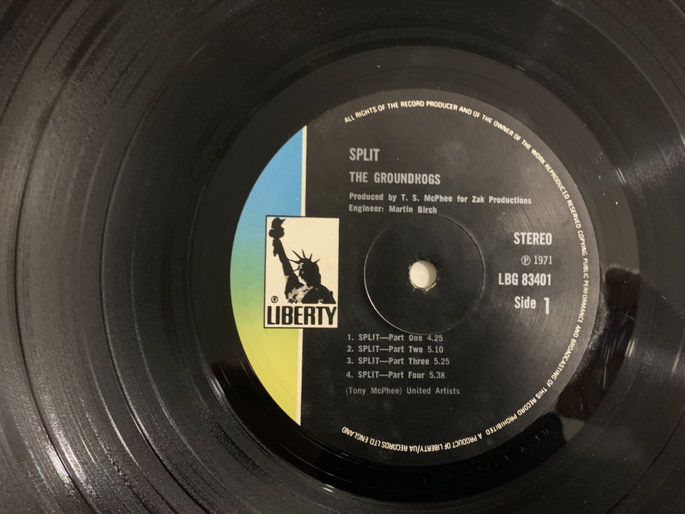 GROUNDHOGS...SPLIT.. RARE UK FIRST ISSUE ALBUM..LBG 83401 | eBay UK