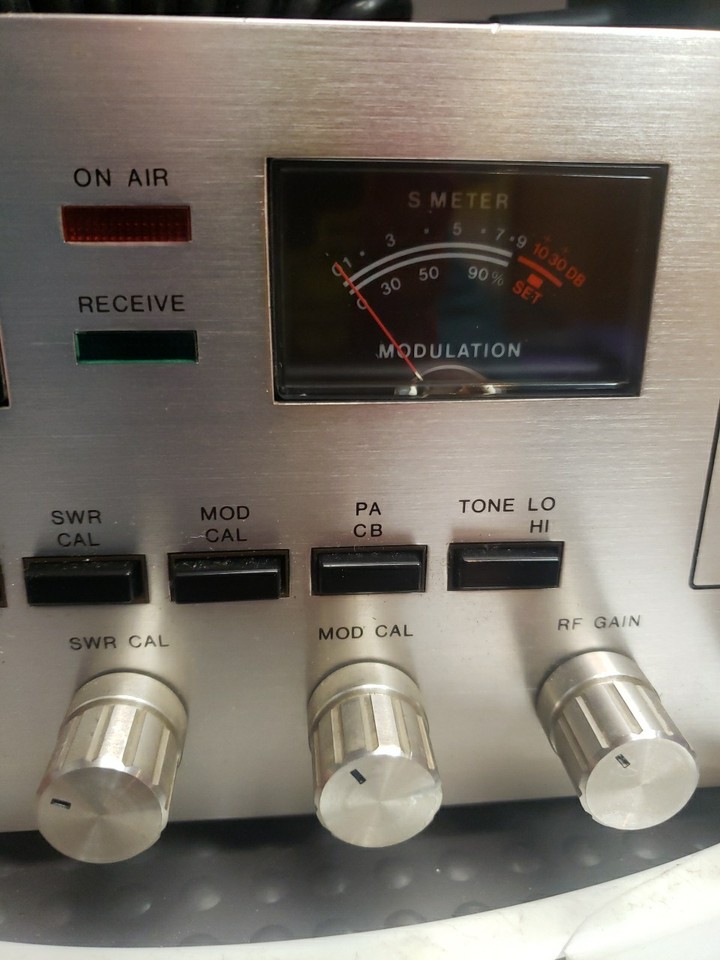 Vintage Lafayette Telsat SSB-100 CB Base Station 23 Channel (Parts Or ...