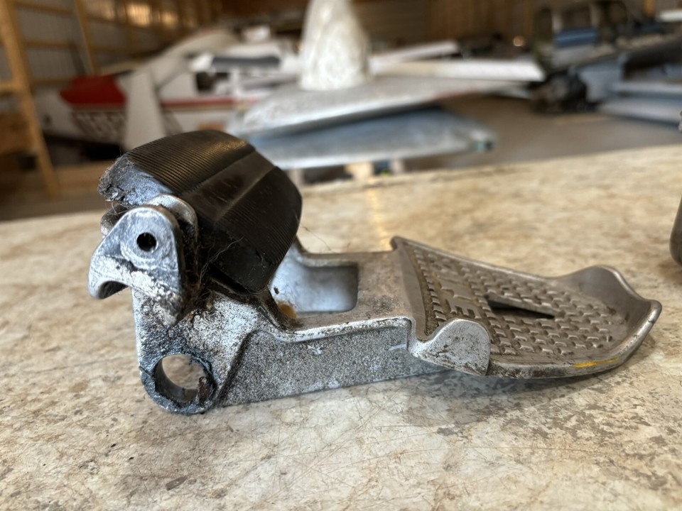 1965 Piper Cherokee PA-28 180 140 Pilot Side Rudder Pedals 63418 | eBay