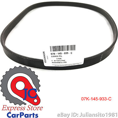 07K145933C VOLKSWAGEN GENUINE OEM JETTA AC BELT SERPENTINE BELT | eBay