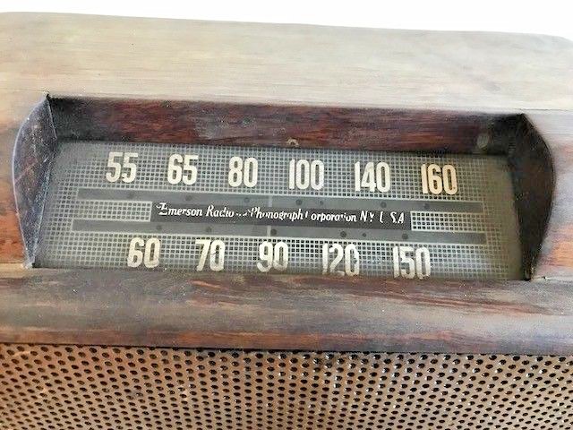 Vintage Mid Century Emerson Tube Radio Model 1003 | eBay