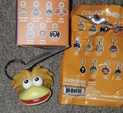 Kidrobot Fraggle Rock Wembley keychain new vinyl figure | eBay