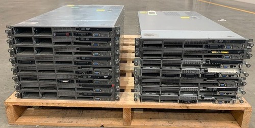 14x HP ProLiant DL365 G1 Dual-Core CPU, NO HDD, NO PSU.. SOLD AS IS ...