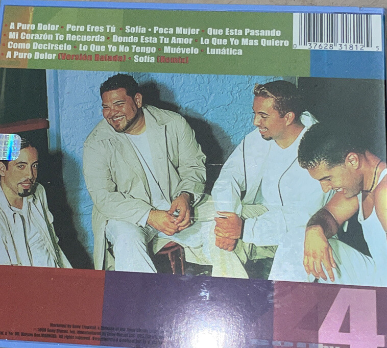 Son by Four by Son by 4 (CD, Feb-2000, Sony Discos Inc.) 37628318125| eBay