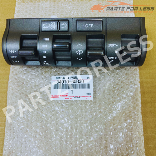 84010-60B30 TOYOTA GENUINE CONTROL & PANEL ASSY, INTEGRATION 8401060B30 ...