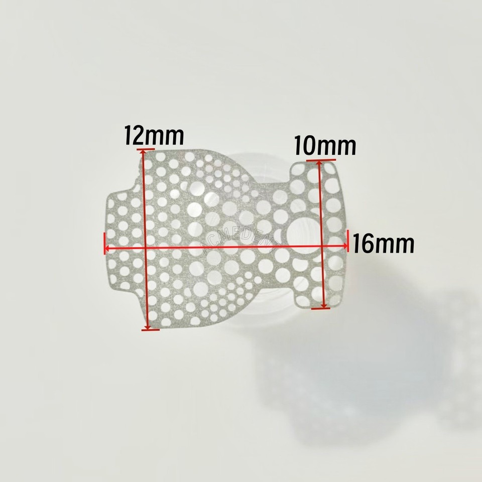 3Pcs Dental Titanium Mesh Membrane Guided Bone Regeneration GBR Plate T ...