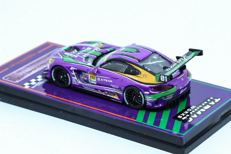 Tarmac Works 1/64 Mercedes-Benz AMG GT3 Evangelion Racing Team Diecast ...