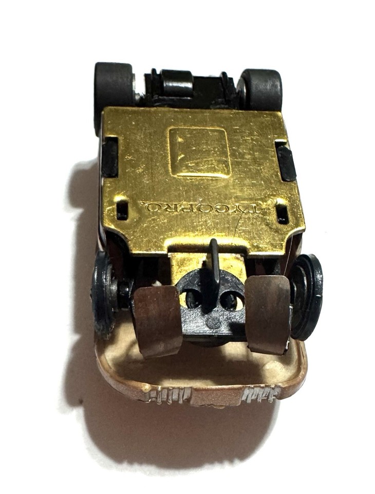 RARE 1972 TYCO PRO No. 8809 Metallic Gold Dune Buggy HO Slot Car Beauty ...