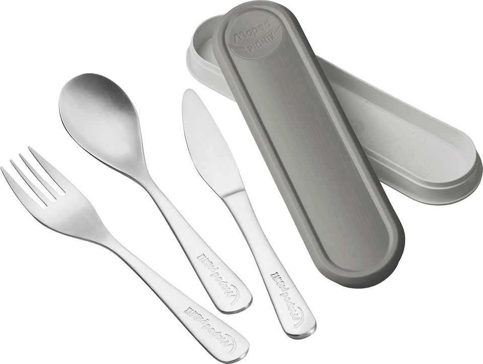 PICNIK - Set Di Posate Da Viaggio CONCEPT ADULT, 4 Pezzi, Grigio | eBay