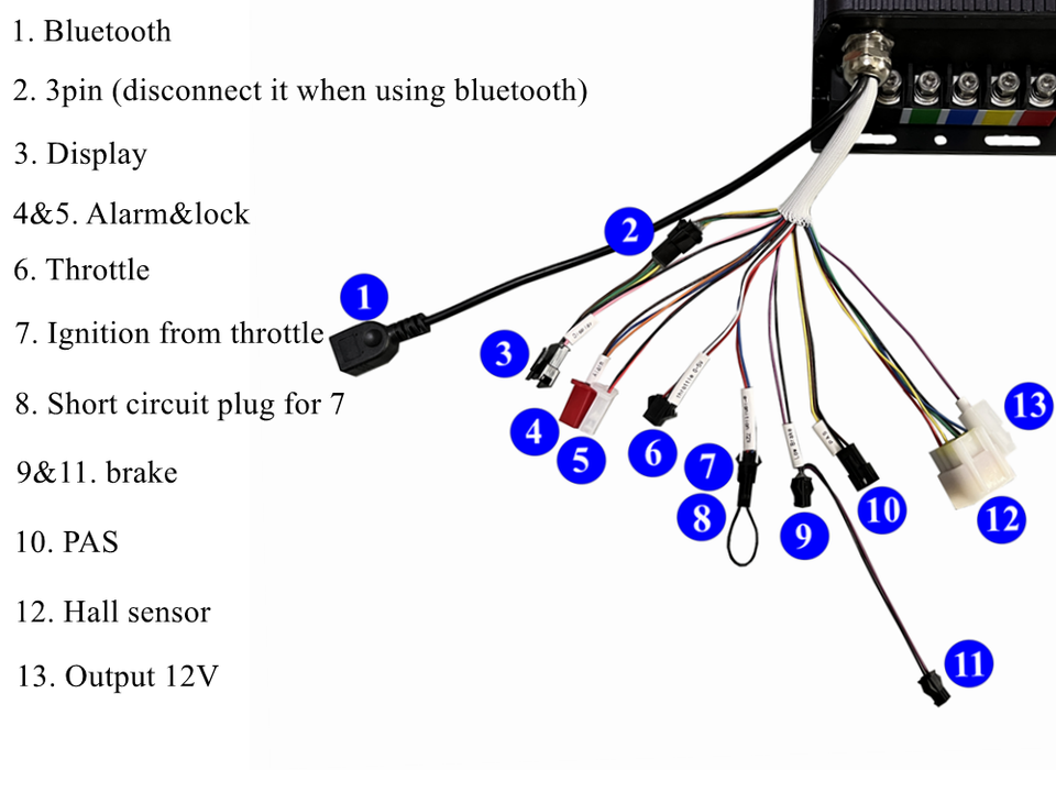 US stock:QS205 150mm 3.5T 5000W 18-21'' hub motor wheel kit(Sabvoton ...