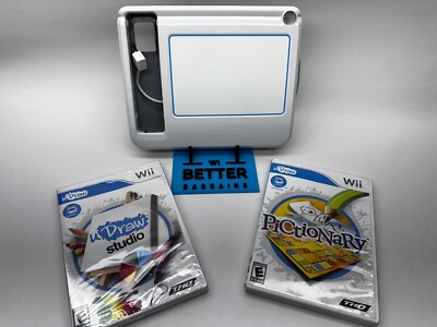 Nintendo Wii Game Tablet with U Draw Studio and Pictionary Bundle | eBay
