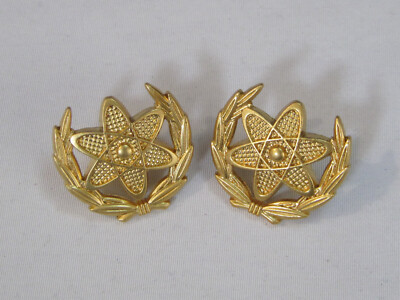 China PLA Army uniform Collar Badge .technical officer Summer type,2007 ...