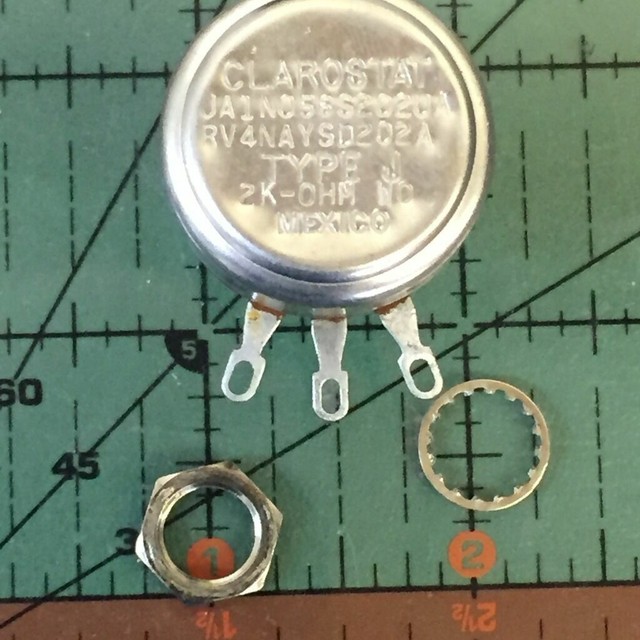 Allen Bradley Linear Potentiometer 2k 2000 Ohm 2.25w JA1N056S202UA ...