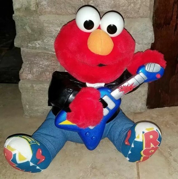 TYCO Sesame Street Rock N Roll Elmo Toy 1997 for sale online | eBay