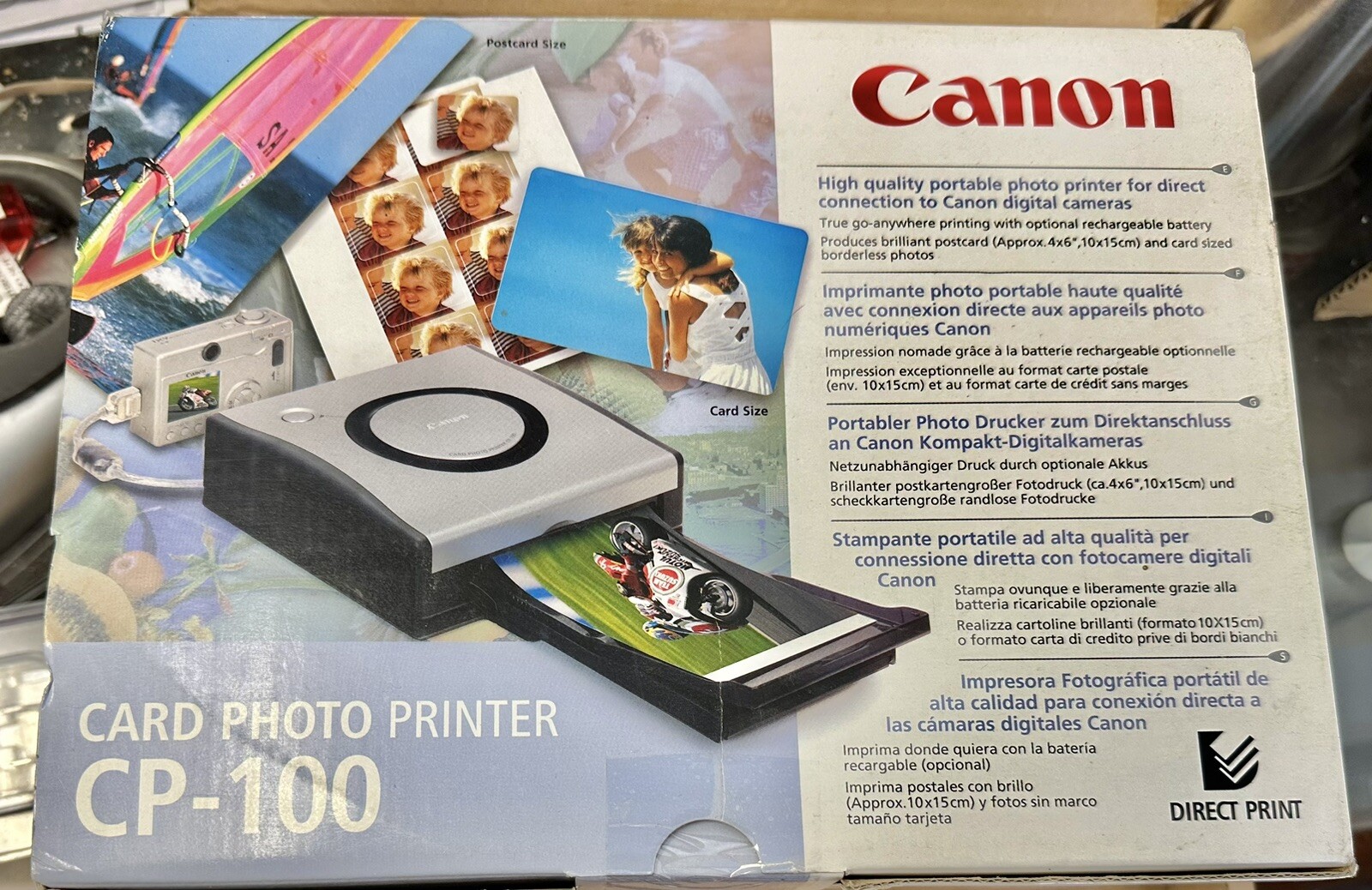 Canon CP-100 - printer - color - dye sublimation for sale online | eBay