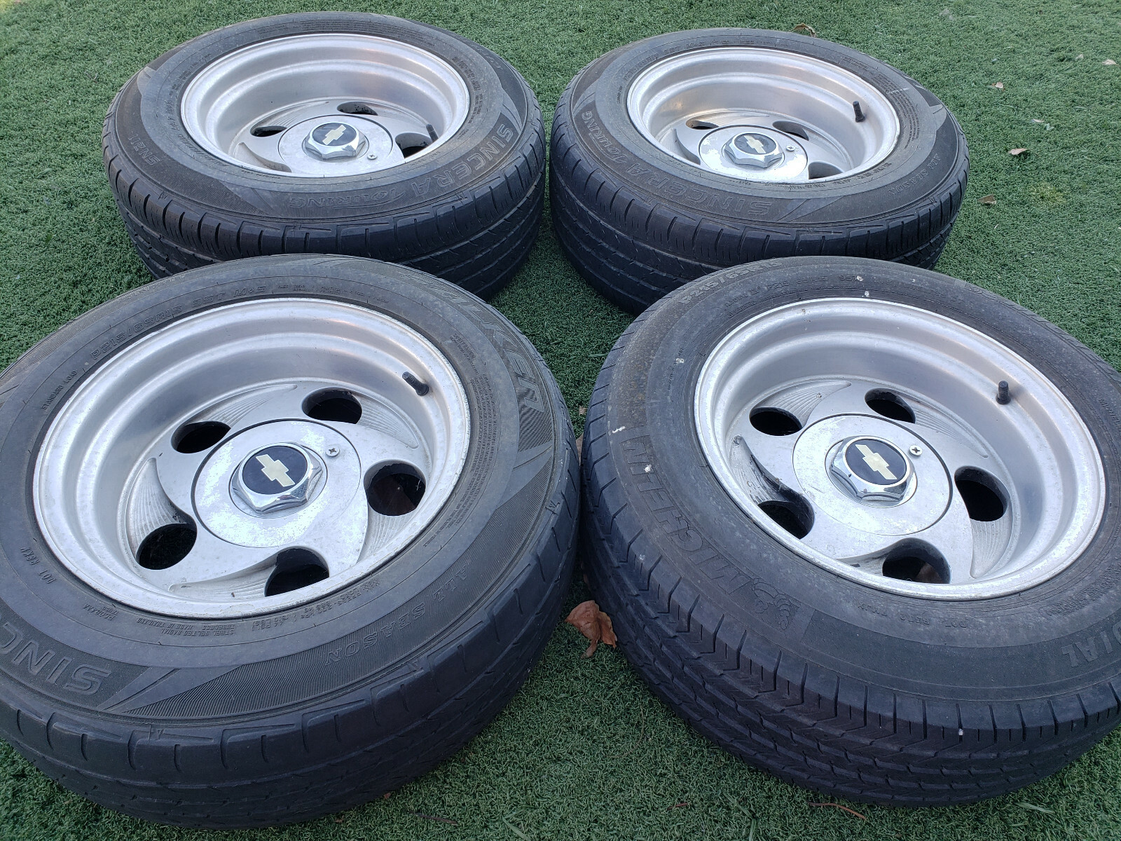 15x8 5 lug Eagle Alloy wheels rims Chevy S10 GMC Ford Jeep 5x4.75 5x4.5 ...