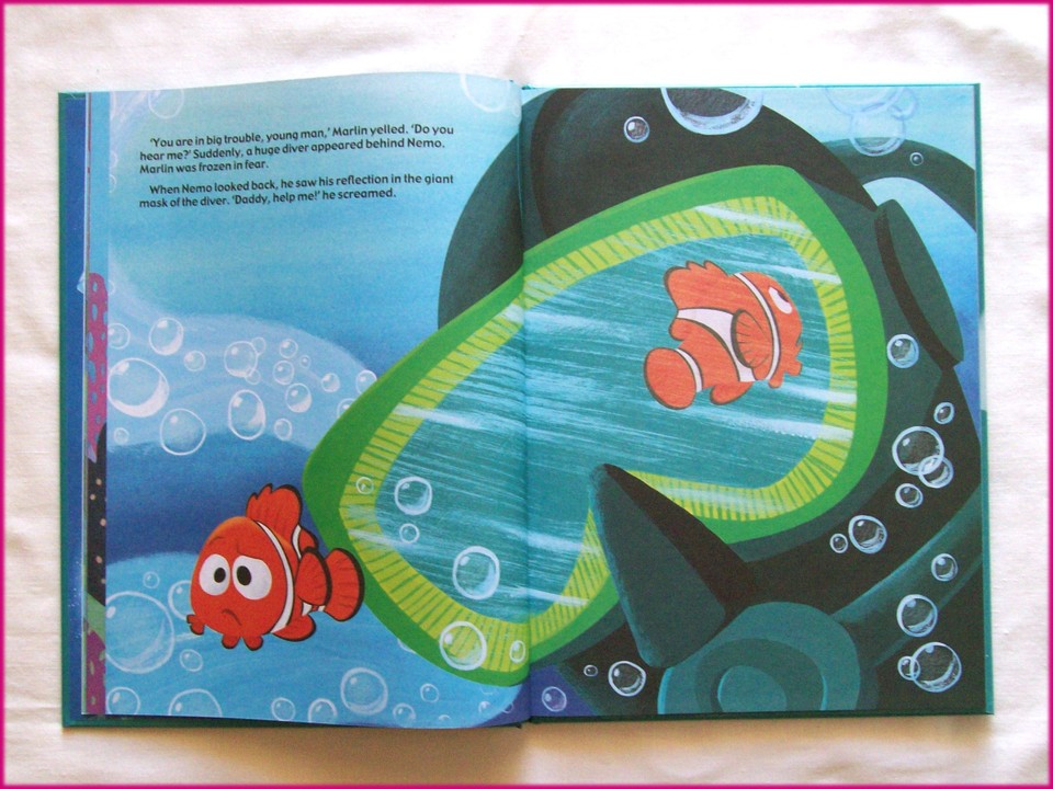 DISNEY PIXAR FINDING NEMO STORY BOOK - Classic Colourful 96 pg ...