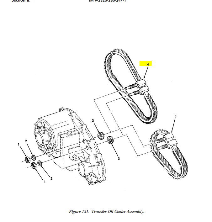 M998 HMMWV Humvee Cooler Transfer Oil Cooler Assembly 5741063 for sale ...