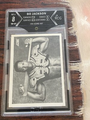 1990 SCORE BO JACKSON #697 FOOTBALL / BASEBALL REV 8 NM-MT | eBay