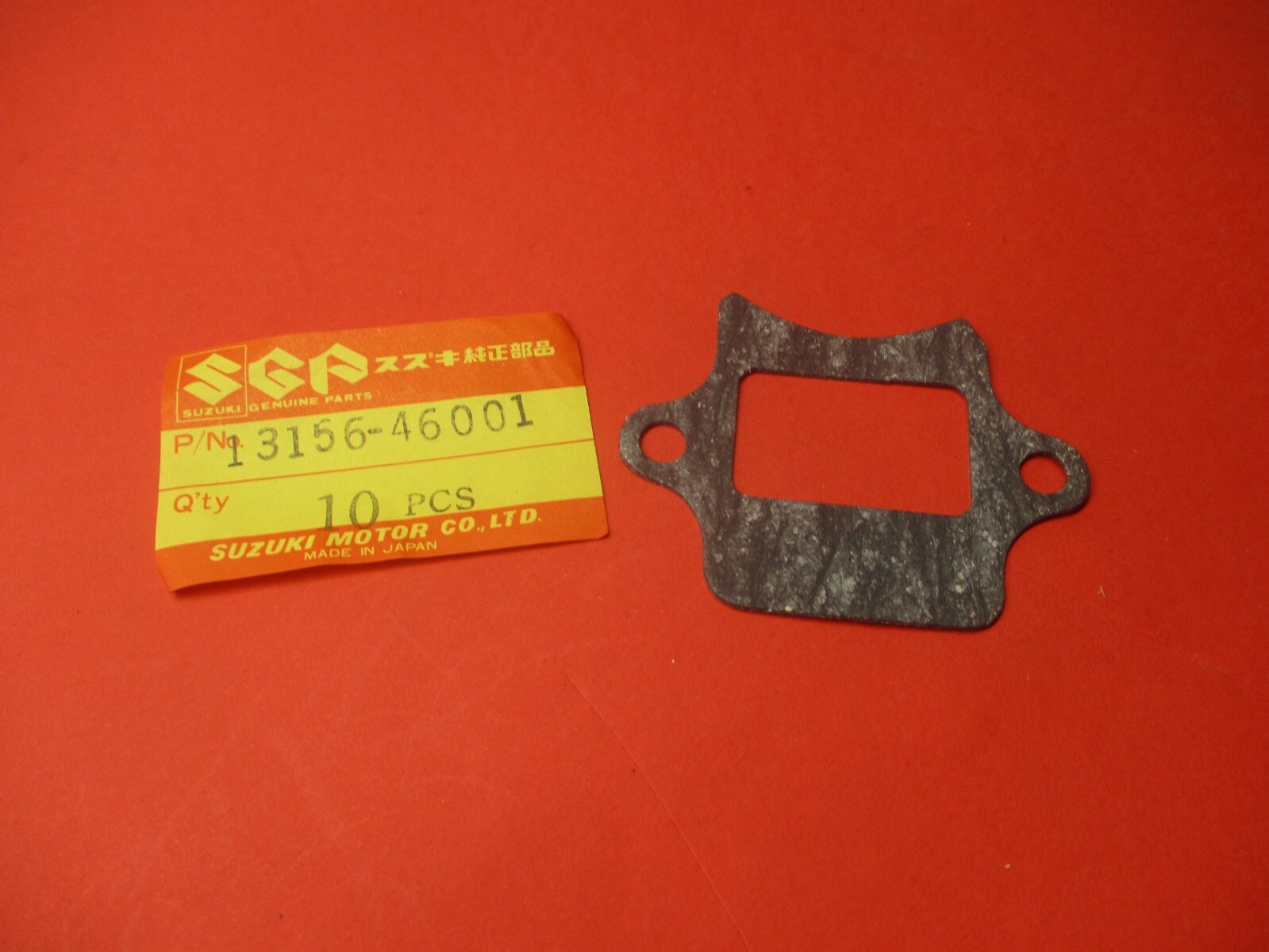 NOS NEW ORIGINAL SUZUKI REED VALVE GASKET RM60 RM80 DS80 RM50 13156 ...