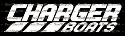 Charger Boats - Outdoor Sports - Vinyl Die-Cut Peel N' Stick Decals ...