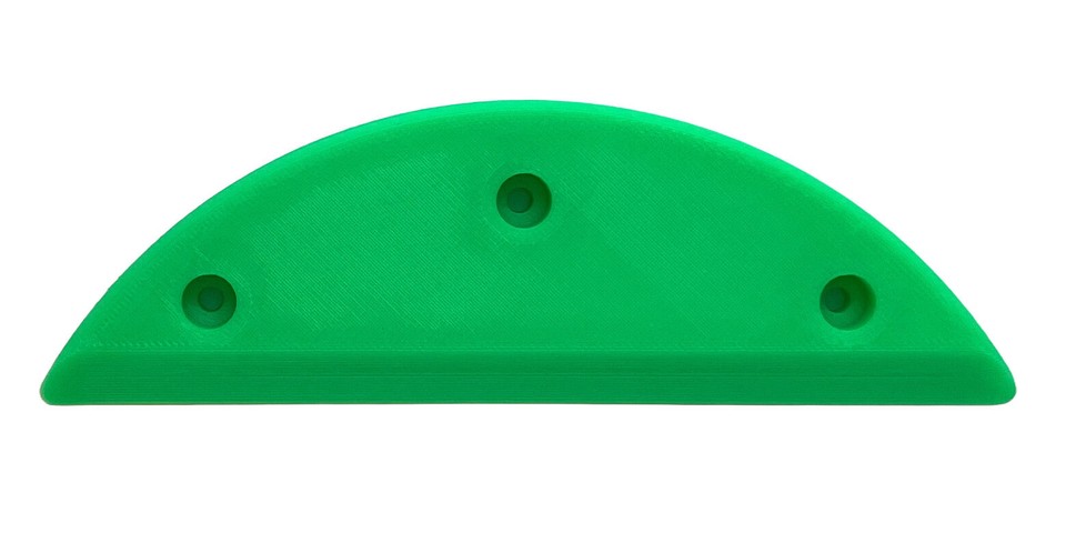 Century Skateboard tail bone style Skid Plate, 5 3/8 x 1 3/4 inch ...