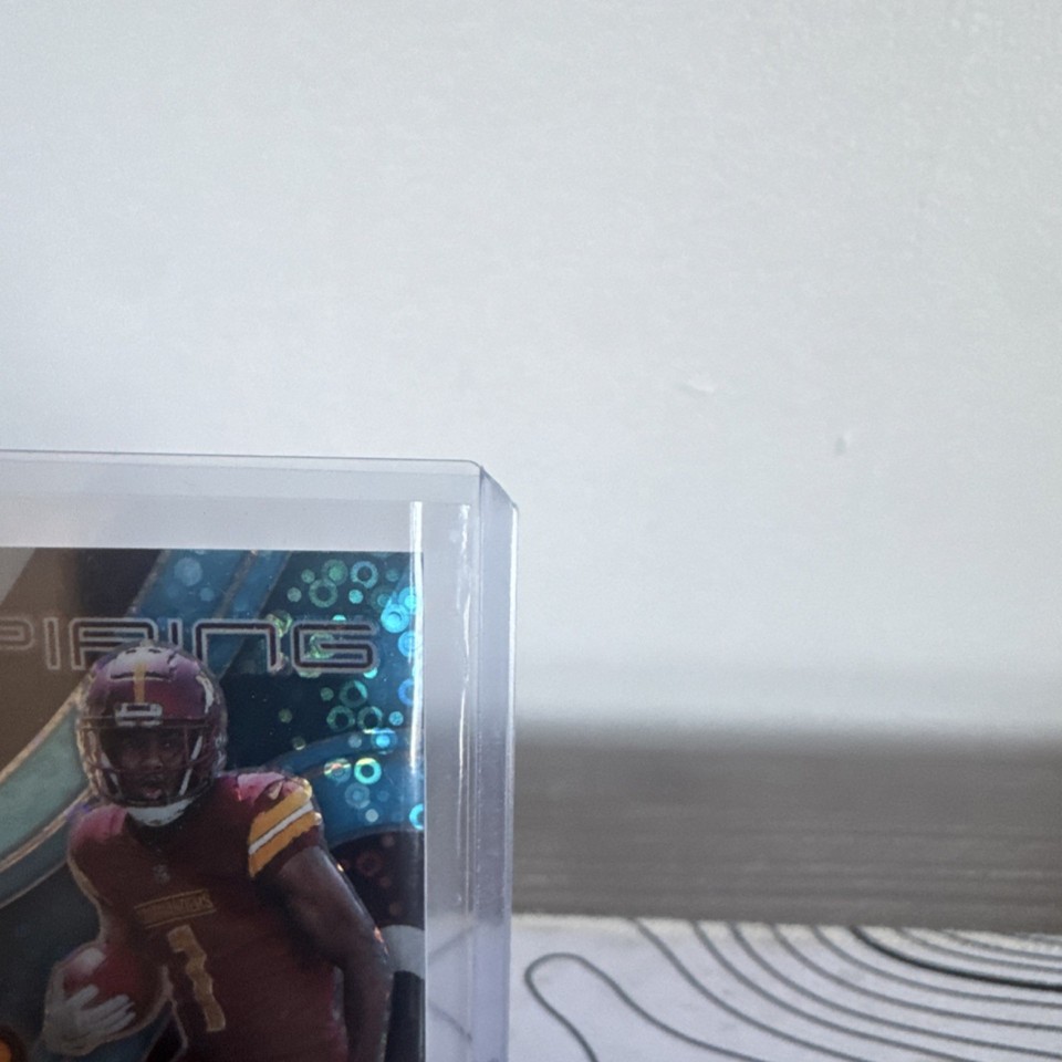 2022 Panini Spectra Aspiring Patch Auto Hyper Prizm Jahan Dotson /50 ...