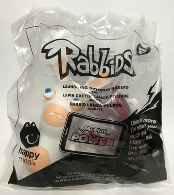 Rabbids McDonalds Happy Meal #8 Launching Octopus 2015 | eBay