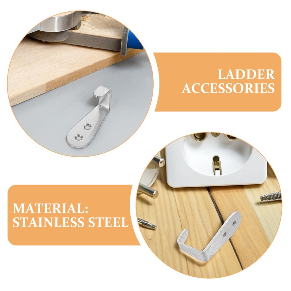 2 Pcs Loft Ladder Hardware Replacement Hooks Camper Bunk Accessories ...