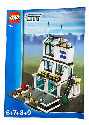 Lego instructions books Only 6-9 Lego 7744 Police Headquarters City No ...