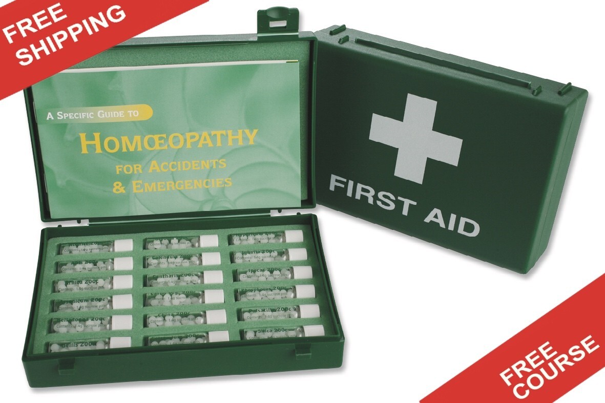 Helios Homeopathic 18 Remedy Emergency Kit (with #newbie homeopathy ...