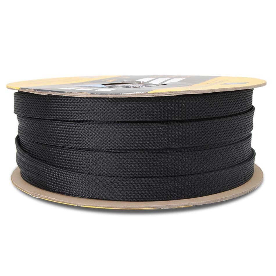 1mm -100mm PET Expandable Braided Cable Sleeving Sheathing-Auto Wire ...
