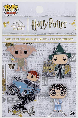 Funko Pin Mini Harry Potter Anniversary Set 4pz Funko | eBay
